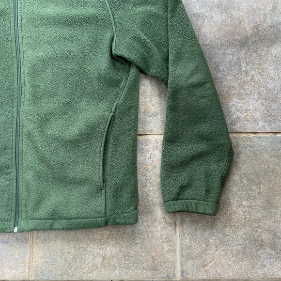 USA Made Forest Green Woolrich Fleece / Jacket - munimoro.gob.pe